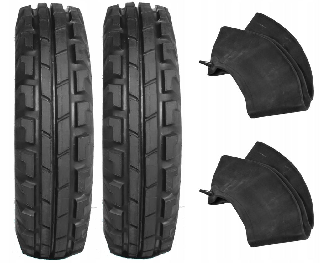 2x 6.50r16 6.50-16 650-16 OPONY ROLNICZE + 2 DĘTKI - 13148102152 - oficjalne archiwum Allegro