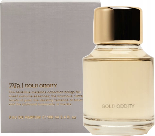 Perfumy Damskie GOLD ODDITY ZARA 100ml EDP - 15141944771 - oficjalne ...