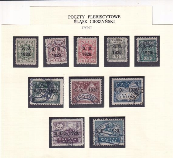 Plebiscyty .1920 . Śląsk Cieszyński. Kasow - 13561692531 - oficjalne ...