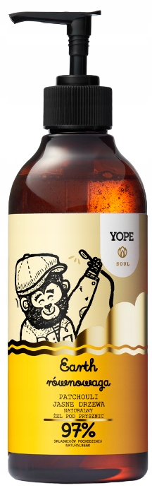YOPE naturalny żel pod prysznic Earth równowaga 400 ml - 14426980926 - oficjalne archiwum Allegro