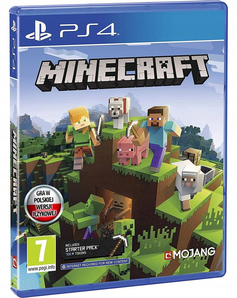 Minecraft PS4 PS5 PL Po Polsku Przygodowa - 12742626527 - oficjalne ...