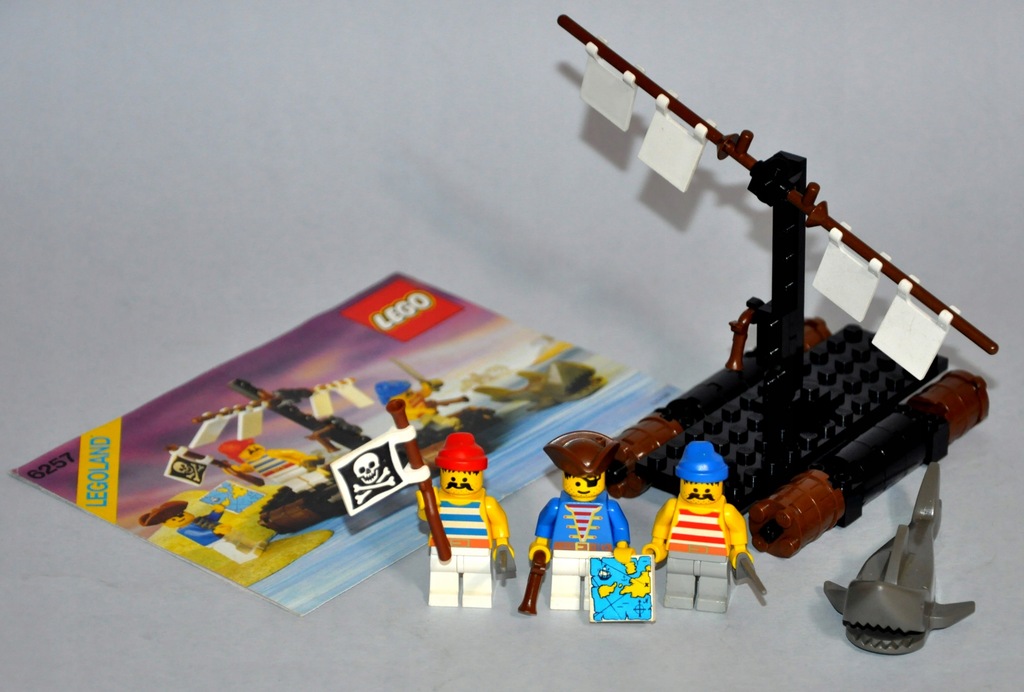 Lego Legoland Pirates 6257 Castaway Raft - 11229687101 - oficjalne ...
