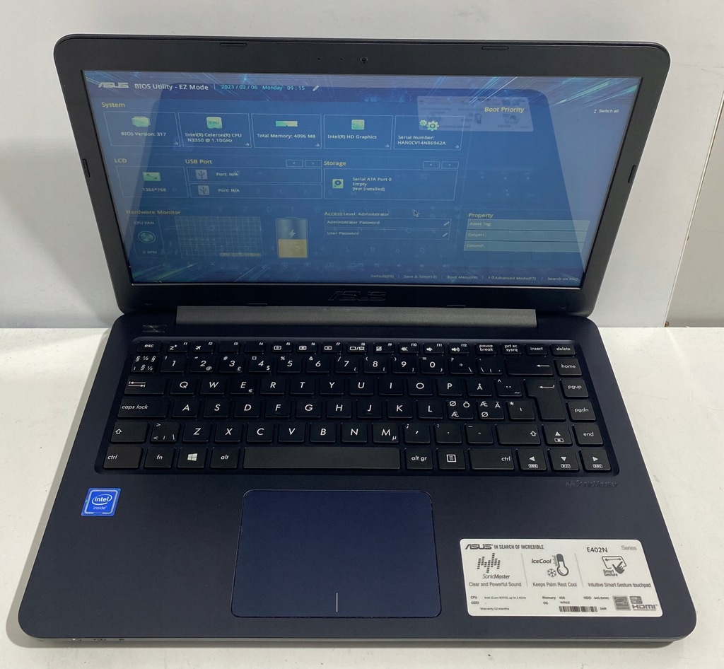 Asus E402N 14 " Intel Celeron N 2 GB / 32 GB DFV40 - 13282449597 ...