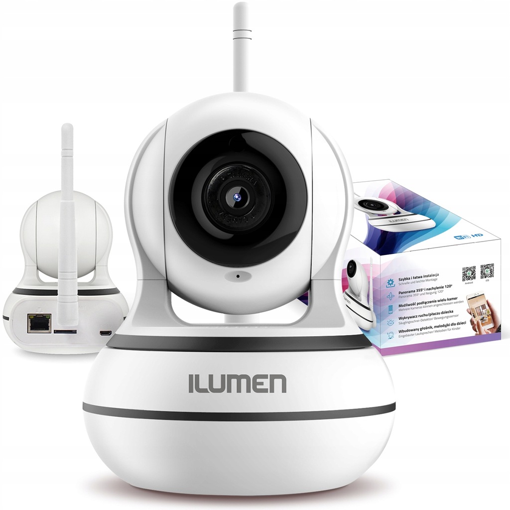 KAMERA KOMPAKTOWA (BOX) IP ILUMEN CAM-X4 2 MPX - 11681356805 ...