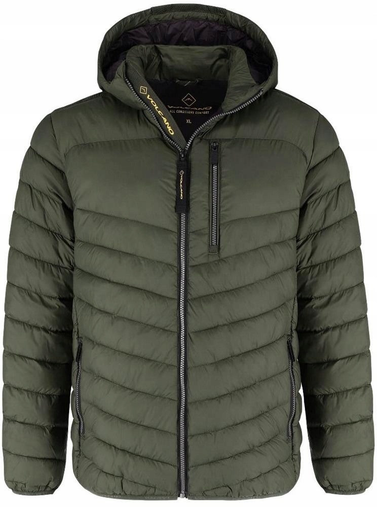 Męska Kurtka Przejściowa J-KAY Volcano - khaki L - 12626742605 ...