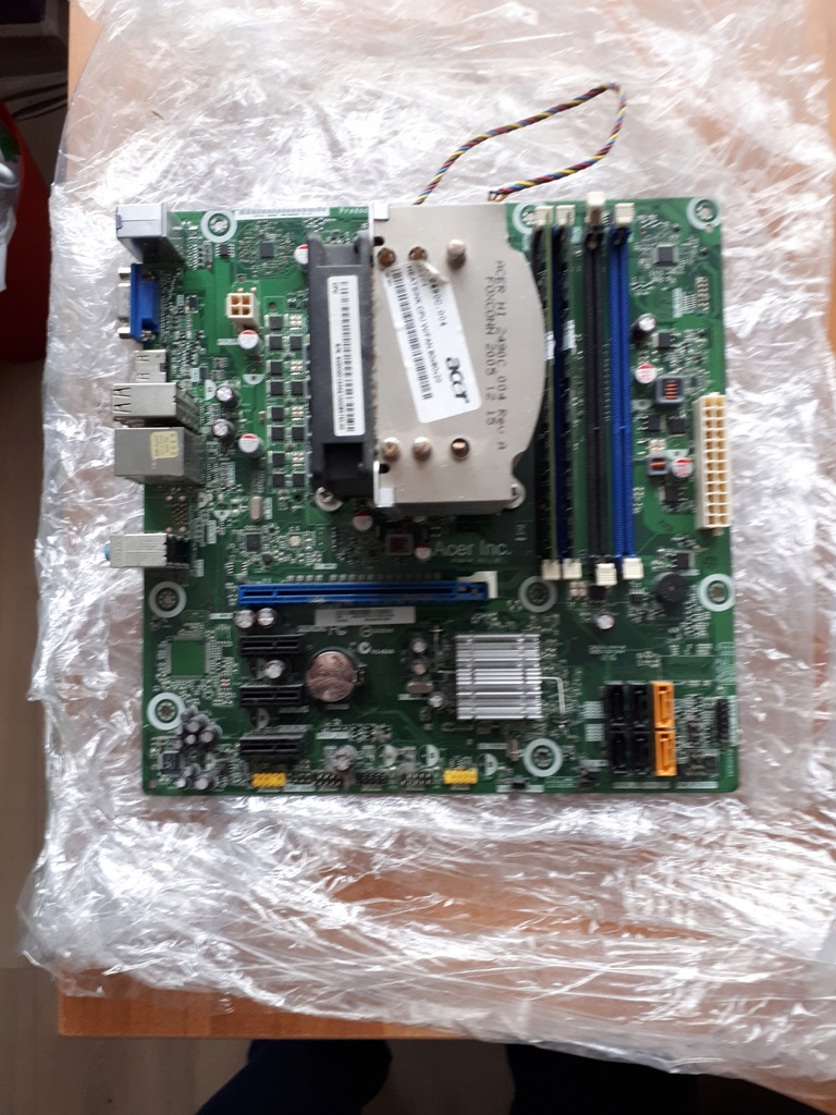 Płyta Packard Bell LGA1155 + Pentium 860 + 8GB RAM - 14198191288 ...