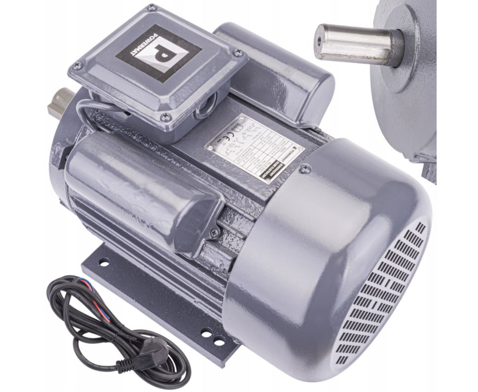 Silnik ELEKTRYCZNY Jednofazowy 2,2kW 2800RPM 230V - 11563889691 - oficjalne archiwum Allegro