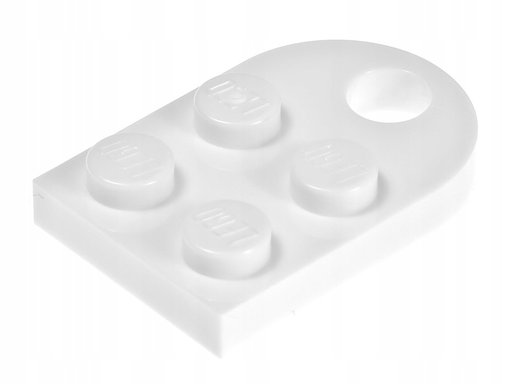 LEGO Płytka z dziurką 3x2 3176 biała - 10681424829 - oficjalne archiwum ...