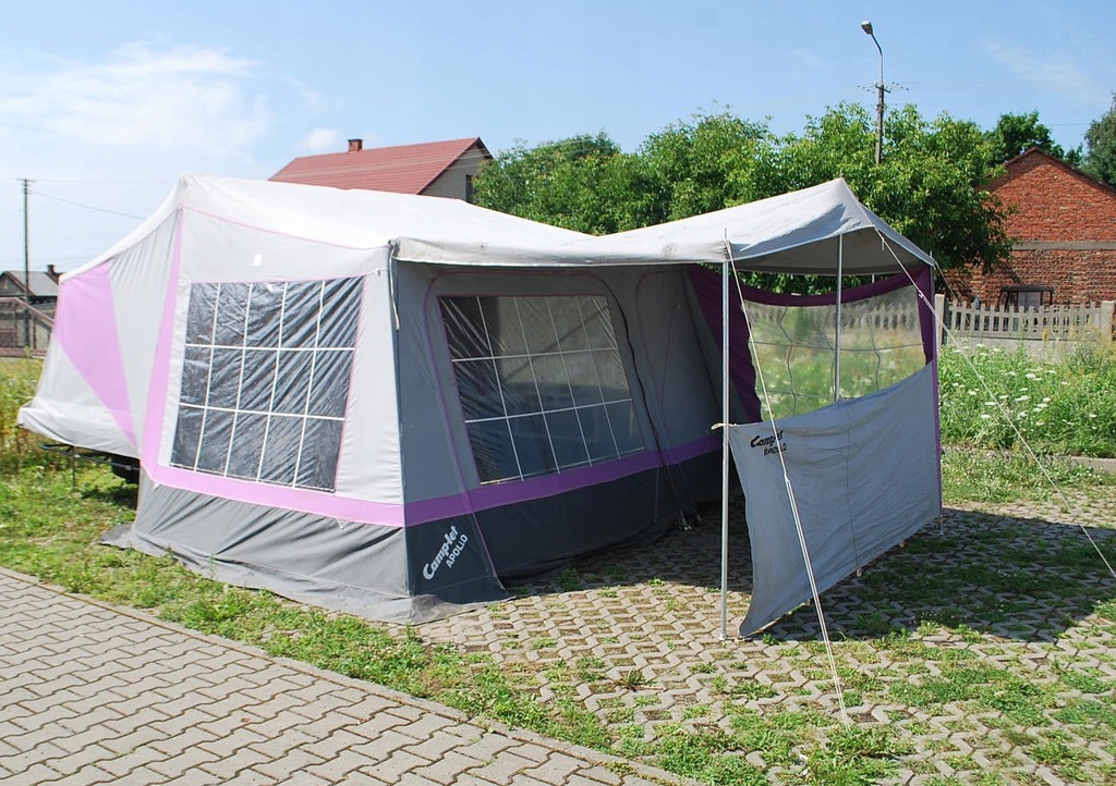 PRZYCZEPA KEMPINGOWA NAMIOTOWA CAMP-LET LUX APOLLO - 10922984635 ...