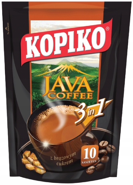 Kawa rozpuszczalna 3w1 Kopiko Java Coffee 10x21g - 13551666015 - oficjalne archiwum Allegro