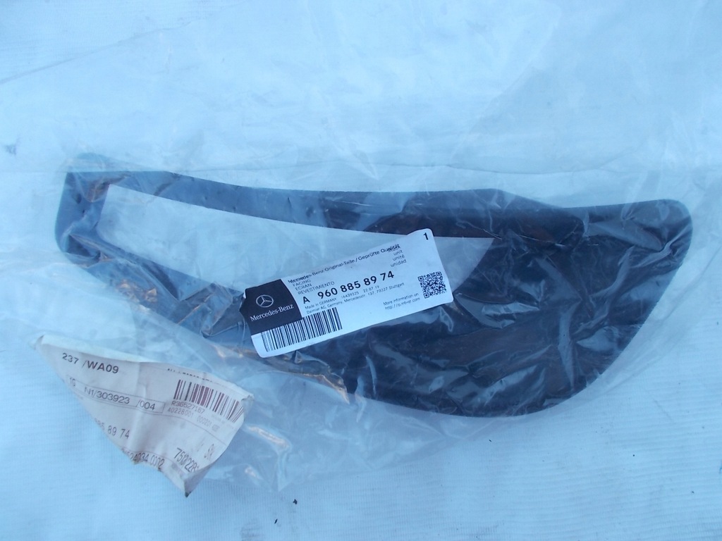 MERCEDES ACTROS MP4 OSŁONA BŁOTNIKA NOWA - 9573645366 - oficjalne ...