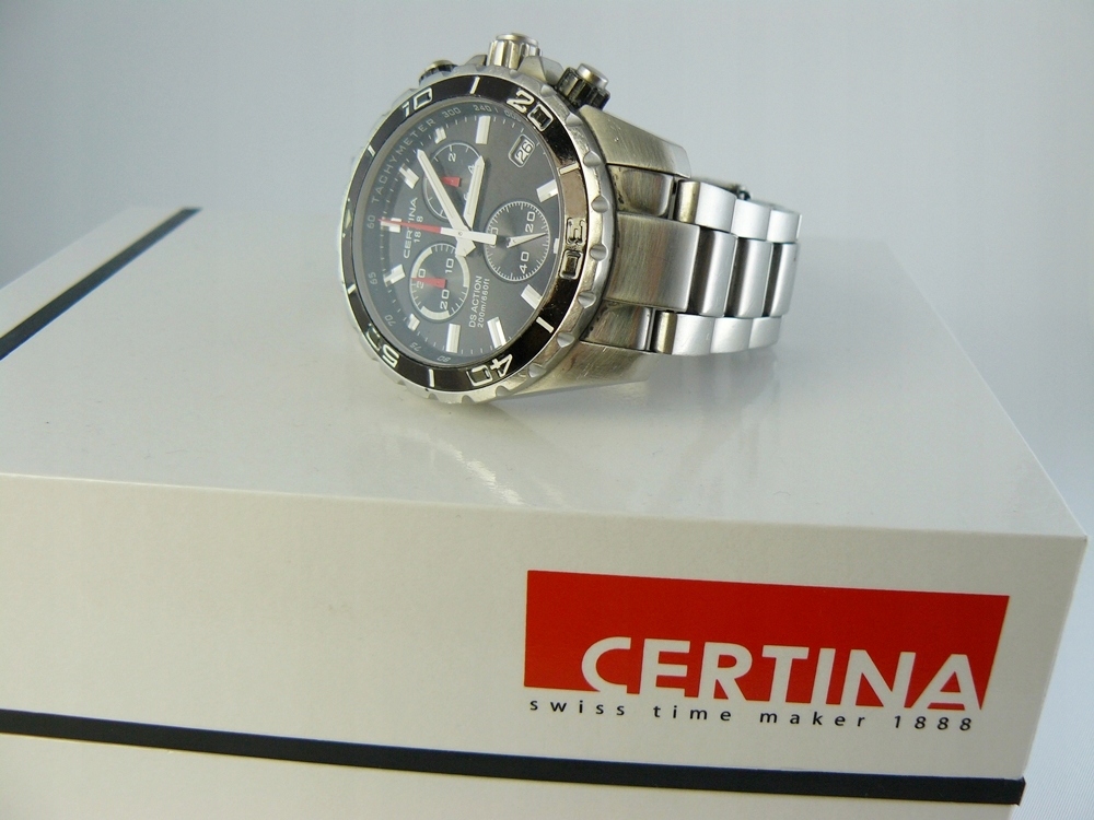 zegarek CERTINA DS ACTION 536.7178.42.61 + pudełko - 11694375430 - oficjalne archiwum Allegro