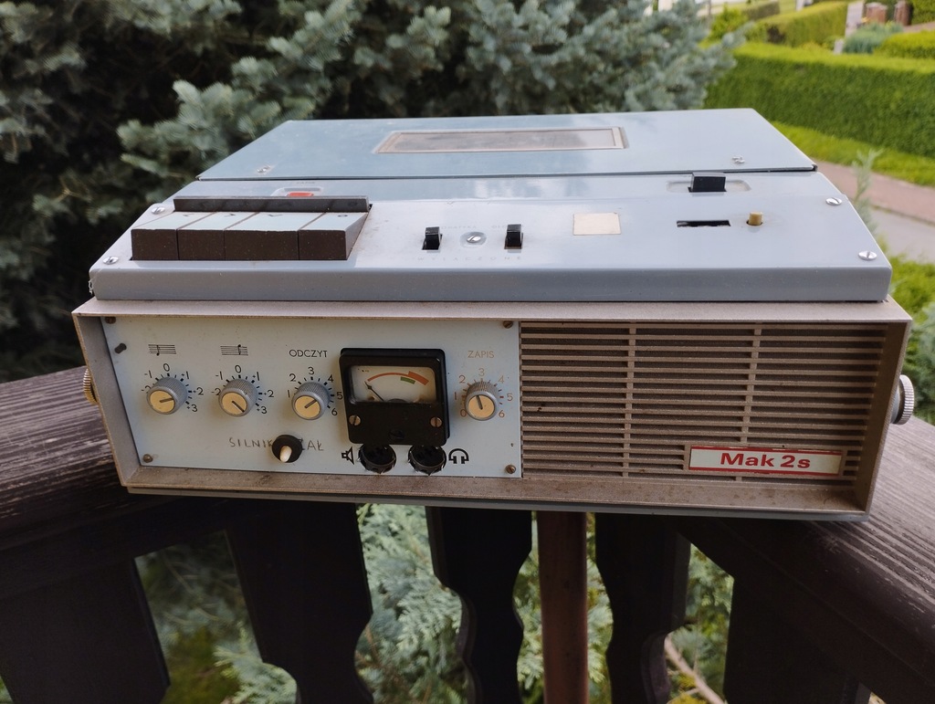 Magnetofon MAK 2 S z oryginalną instrukcją. - 12569381810 - oficjalne ...