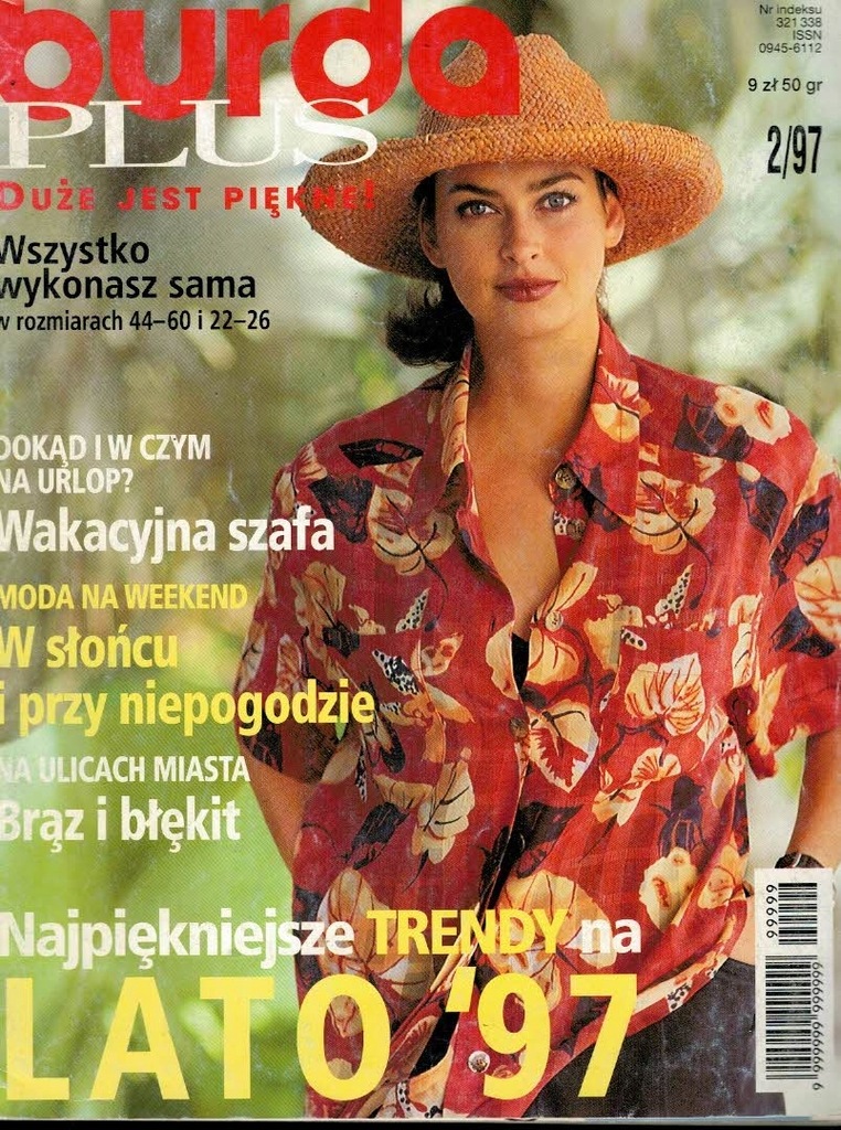 Burda plus Duże jest piękne 2/97 Wykroje - 12171754963 - oficjalne archiwum Allegro