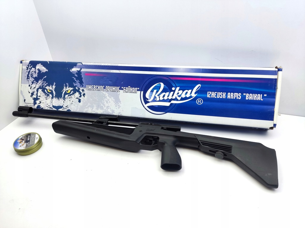 Wiatrówka sprężynowa Bajkał MP61 4,5mm - 13788182028 - oficjalne archiwum Allegro