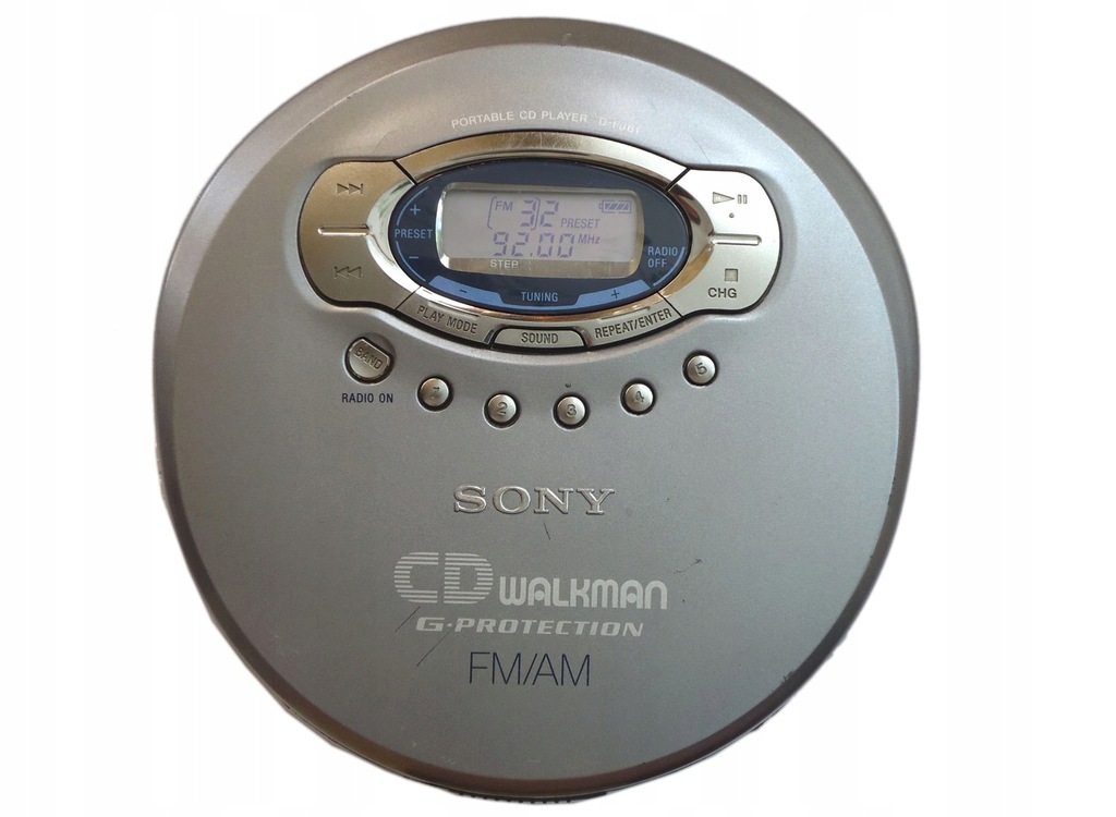 discman sony D-FJ61 cd walkman z radiem - 12509794893 - oficjalne ...