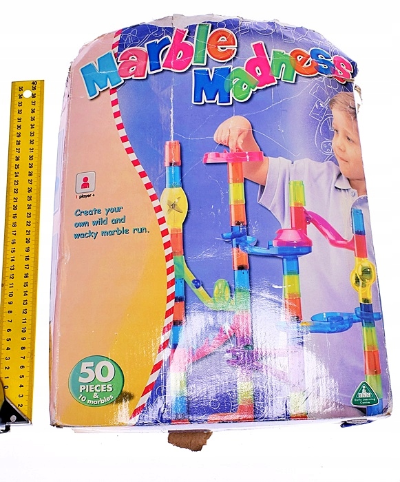 5923-21 ..ELC MARBLE MADNESS.GRA ZJEZDZALNIE KULKI - 7884932661 ...