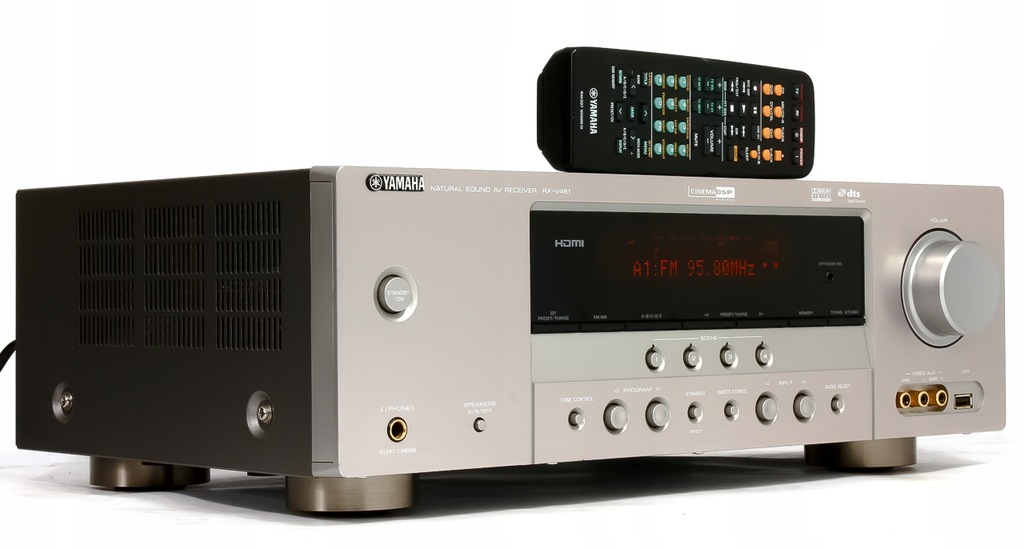 YAMAHA RX-V461 KINO DD DTS RDS HDMI PILOT INSTR - 12873917345 ...