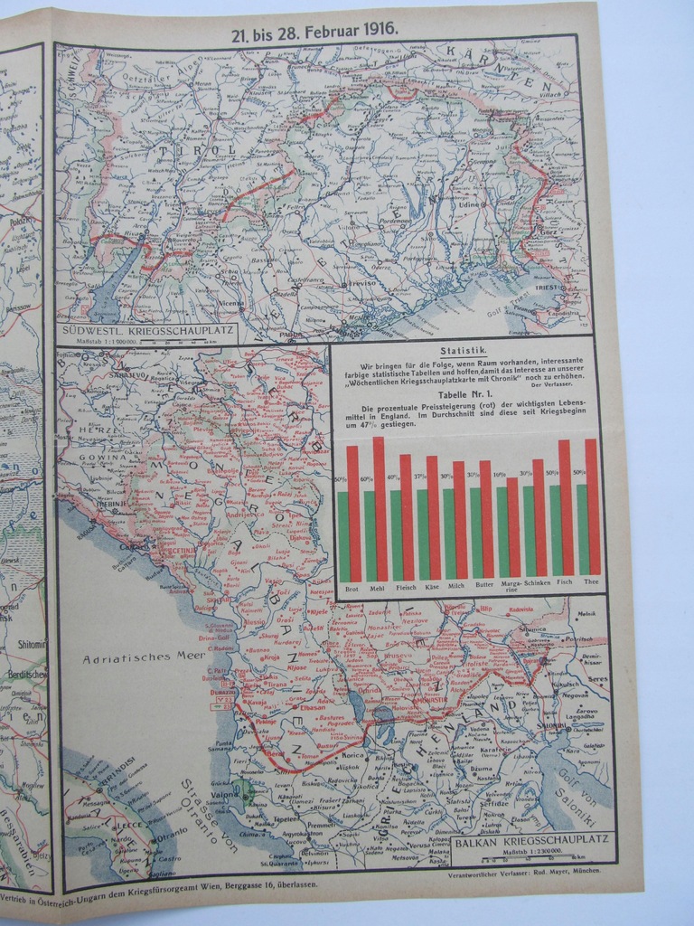 POLSKA KRESY EUROPA mapa wojenna nr 73 z 1916 r. - 8260734260 - oficjalne archiwum Allegro