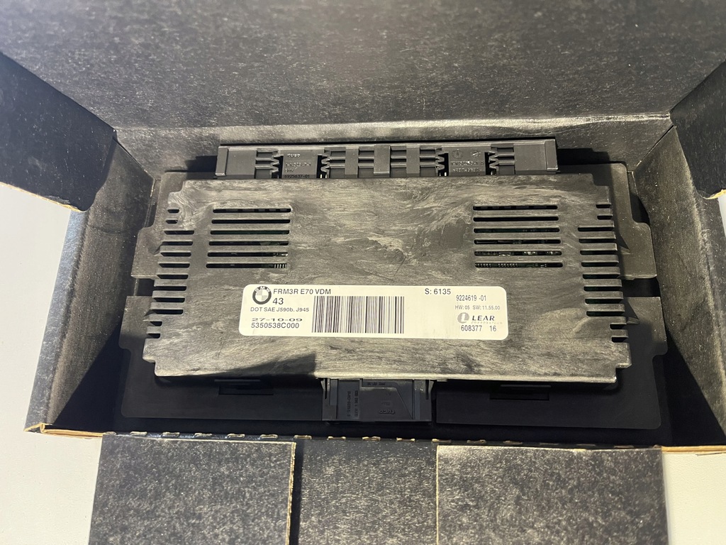 Moduł przestrzeni przypodłogowej BMW E70 E71 E72 - 12341483541 ...