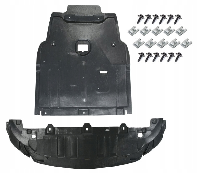 OSŁONA POD SILNIK + SPINKI MERCEDES CLASSE B W246 - 9046389108 ...