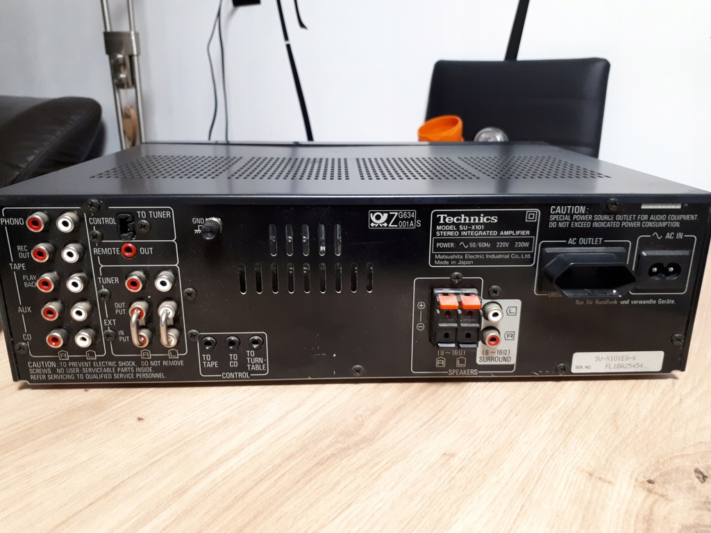 Wzmacniacz Technics SU-X101 stereo - 12330080164 - oficjalne archiwum Allegro