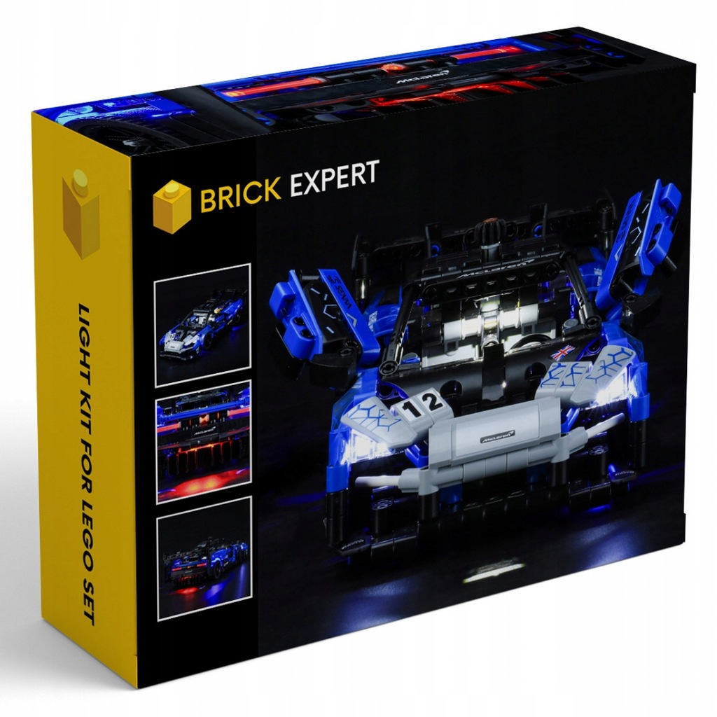 Lego 42123 oświetlenie Technic - McLaren Senna GTR - 12610863307 ...