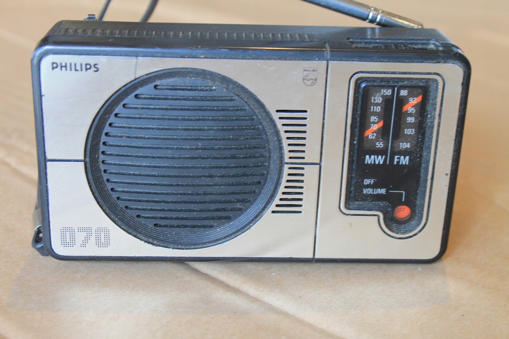 STARE RADIO PHILIPS 070 - 13398717716 - oficjalne archiwum Allegro