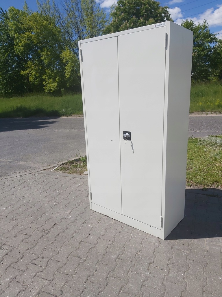 Szafa metalowa jak Konsmetal 190 x 50 x 100 - 60kg - 13482344771 - oficjalne archiwum Allegro