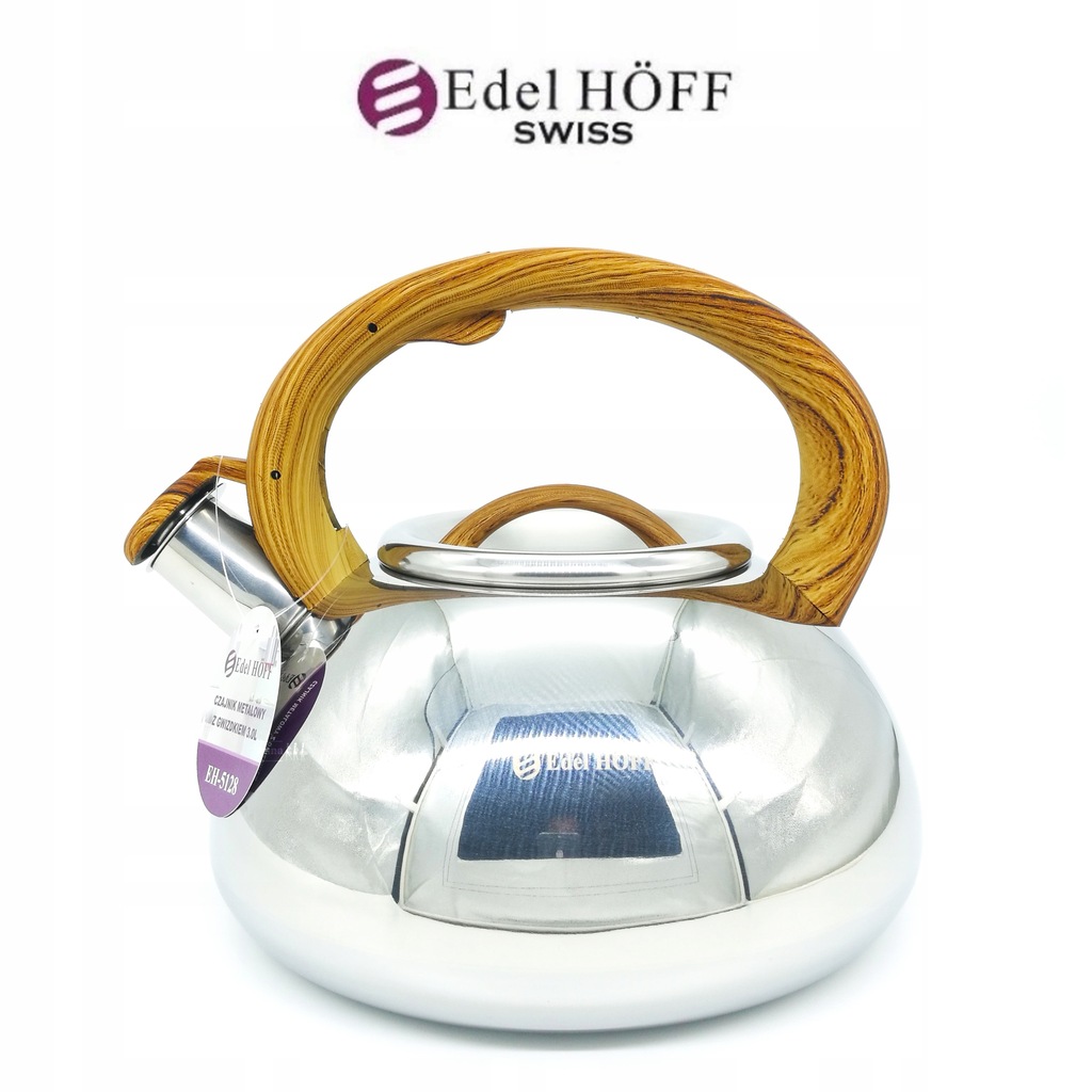 CZAJNIK Z GWIZDKIEM 3L INDUKCJA STAL GAZ EH5128 - 10582882757 ...