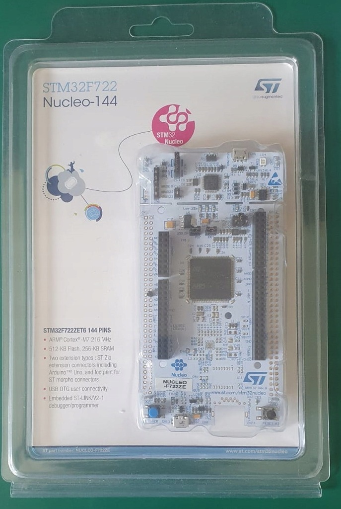 NUCLEO-F722ZE - zestaw z STM32F722ZET6 - 12579137944 - oficjalne archiwum Allegro