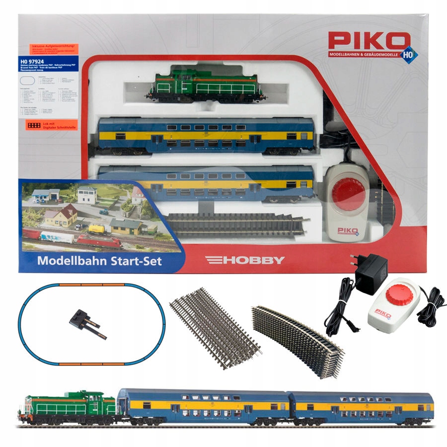Piko 97924 Zestaw Startowy Osobowy PKP SM42 - 8054800374 - oficjalne archiwum Allegro
