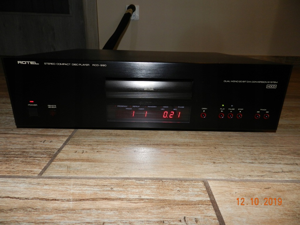 ROTEL RCD -990 Flagowy model. Super stan! - 8606399298 - oficjalne ...
