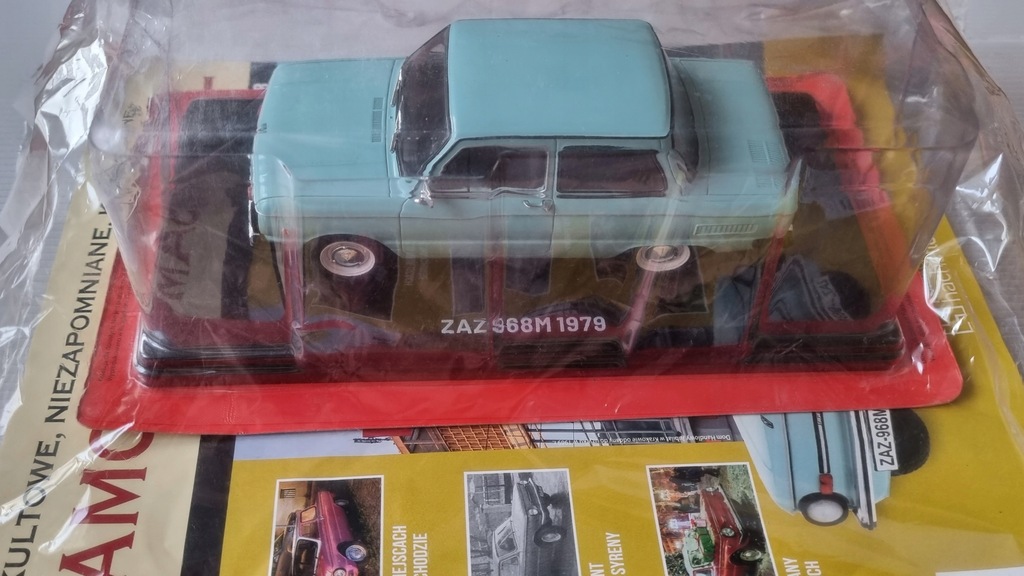 Samochody PRL HACHETTE 1:24 ZAZ-968M - 13111715436 - oficjalne archiwum ...