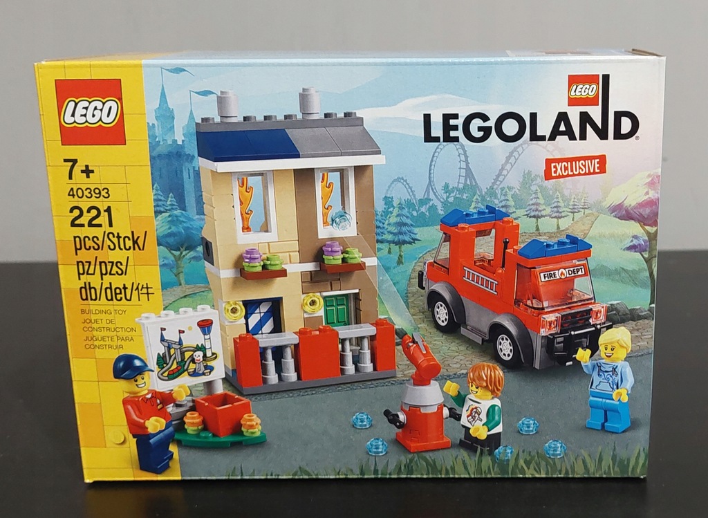 LEGO LEGOLAND Szkoła straży pożarnej 40393 - 12725835209 - oficjalne ...