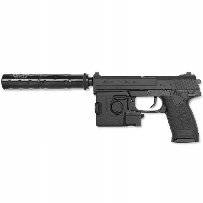 Pistolet ASG Tokyo Marui MK23 Socom Full Set NB - 11982787613 ...