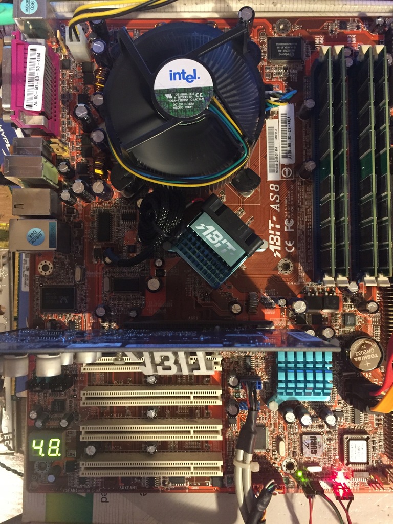 Płyta główna ABIT AS8 +proc+ram+grafika GW - 8924356571 - oficjalne ...