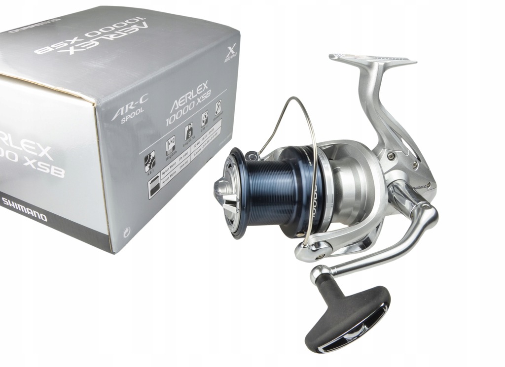 Shimano Aerlex 10000 XSB # KOŁOWROTEK SURF CASTING - 7796386546 - oficjalne archiwum Allegro