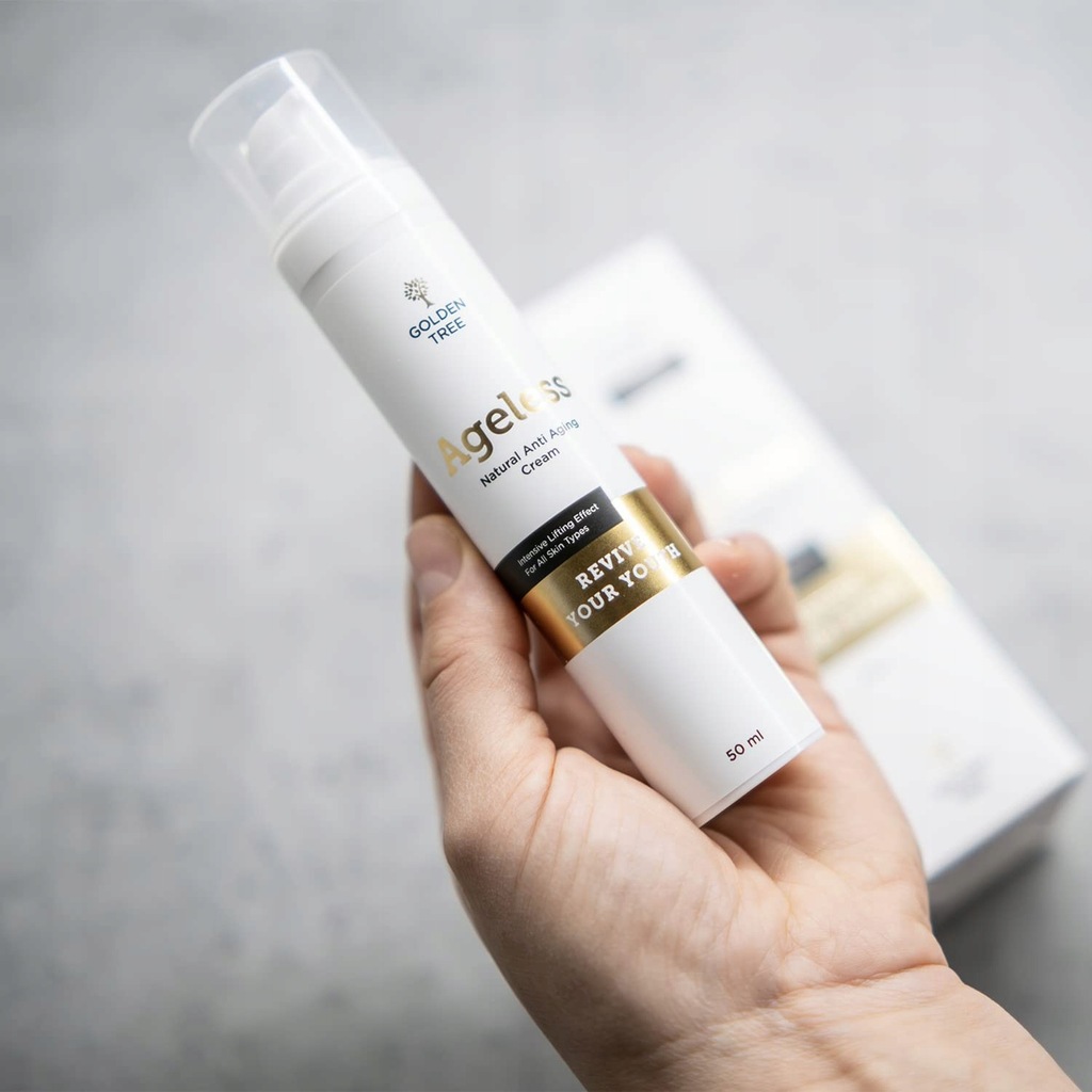 Golden Tree Ageless przeciwzmarszczkowy krem 50ml - 13838707788 ...