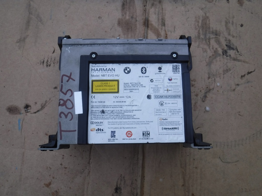 RADIO NAWIGACJA CZYTNIK BMW MINI NBT EVO HU 4277-14-3136 8780762 ...