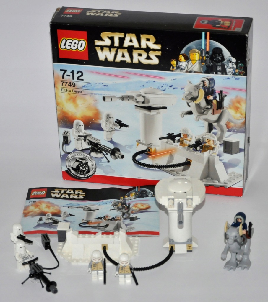 Lego Star Wars 7749 - Echo Base - 11200120197 - oficjalne archiwum Allegro