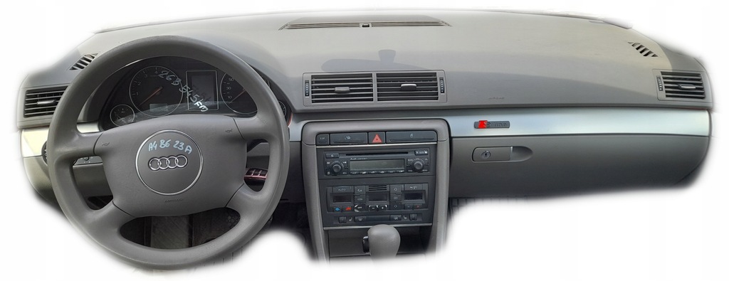 AUDI A4 B6 PULPIT DESKA ROZDZIELCZA KONSOLA - 13854705320 - oficjalne archiwum Allegro