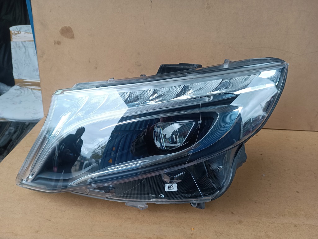 Mercedes V-Klasa Lift W447 Czarna Full Led lampa lewa - 15521552260 ...