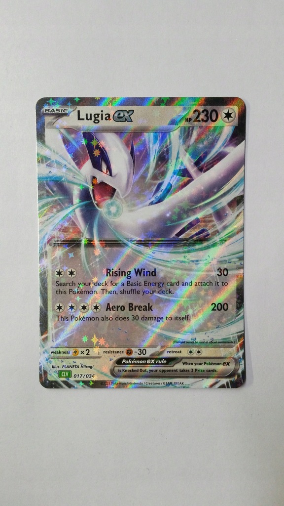 Lugia ex (CLV 017) - Pokemon TCG Classic: Venusaur & Lugia ex Deck - 15194684347 - oficjalne ...
