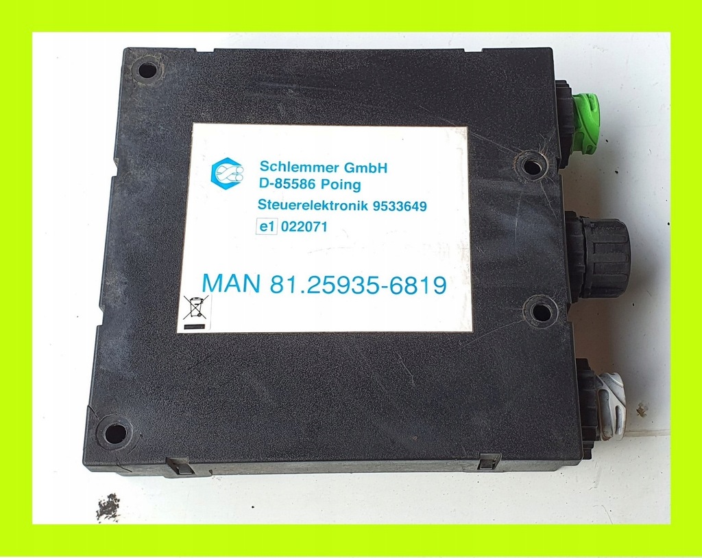 MAN TGX TGS WYŁACZNIK STEROWNIK ADR D2676 EURO6 - 11475744808 ...