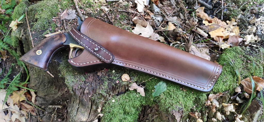 Remington 1858, Colt Navy, kabura skórzana - 13014849251 - oficjalne ...