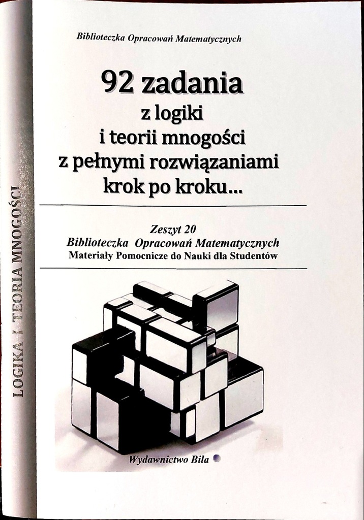 92 zadania z logiki i teorii mnogości z pełnymi - 12000796872 - oficjalne archiwum Allegro