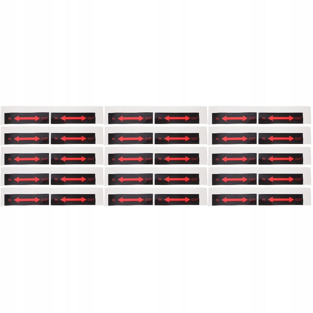 Arrow Sign Indicator Stickers - 13589063669 - oficjalne archiwum Allegro