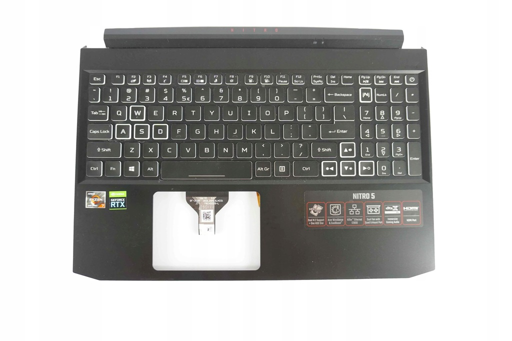 PALMREST+KLAWIATURA ACER NITRO AN515-45 AN515-57 - 13199417196 ...