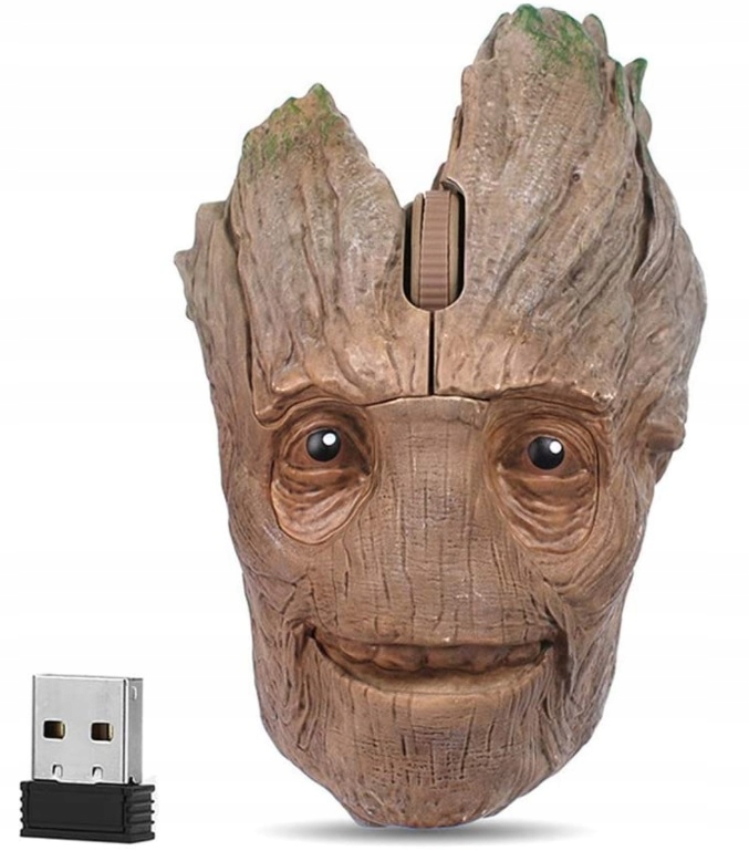 PREZENT Mysz Marvel Groot Laser Optyczny Avengers - 11566596645 ...